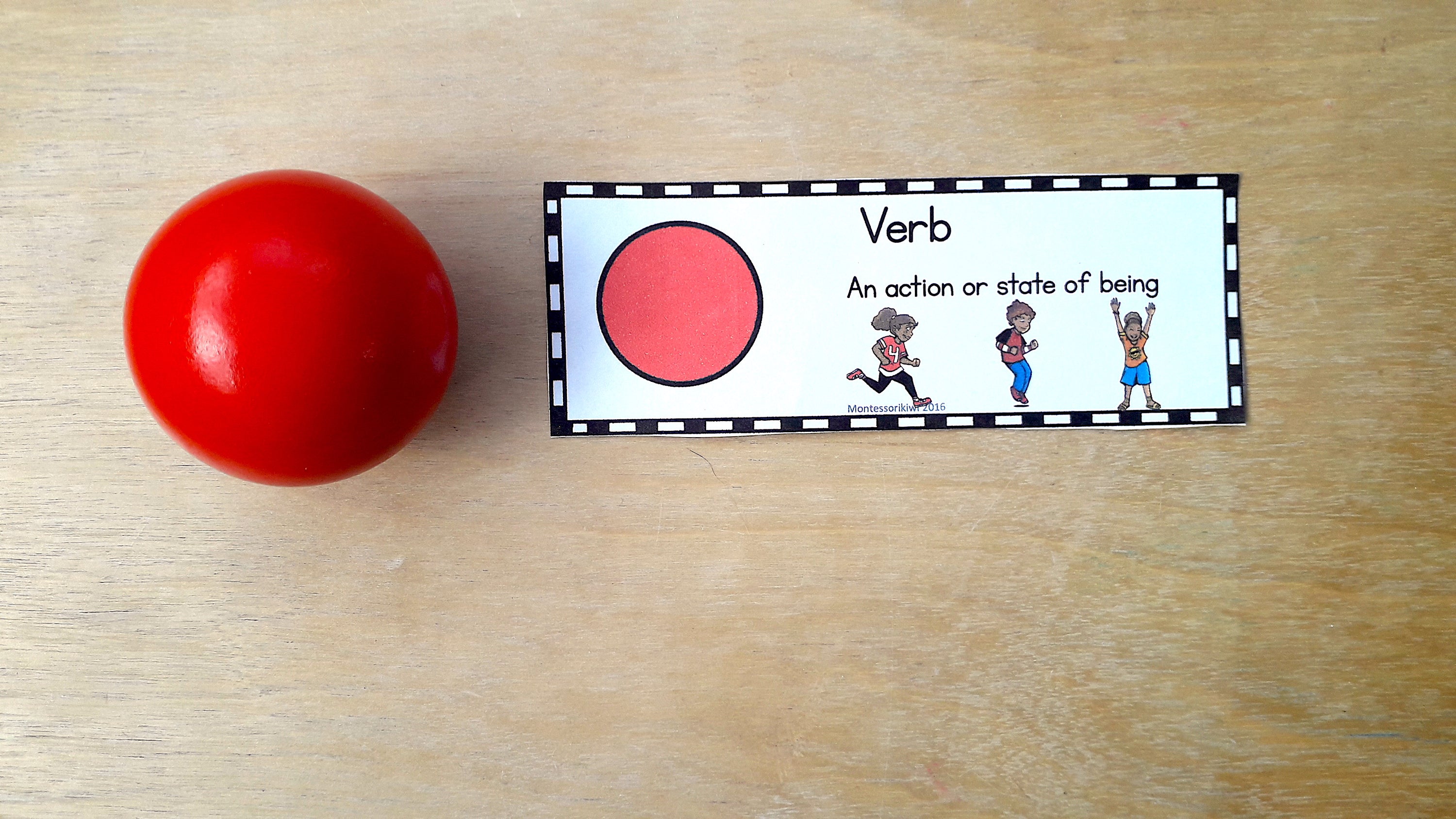 Key Experience: The Verb – montessorikiwi
