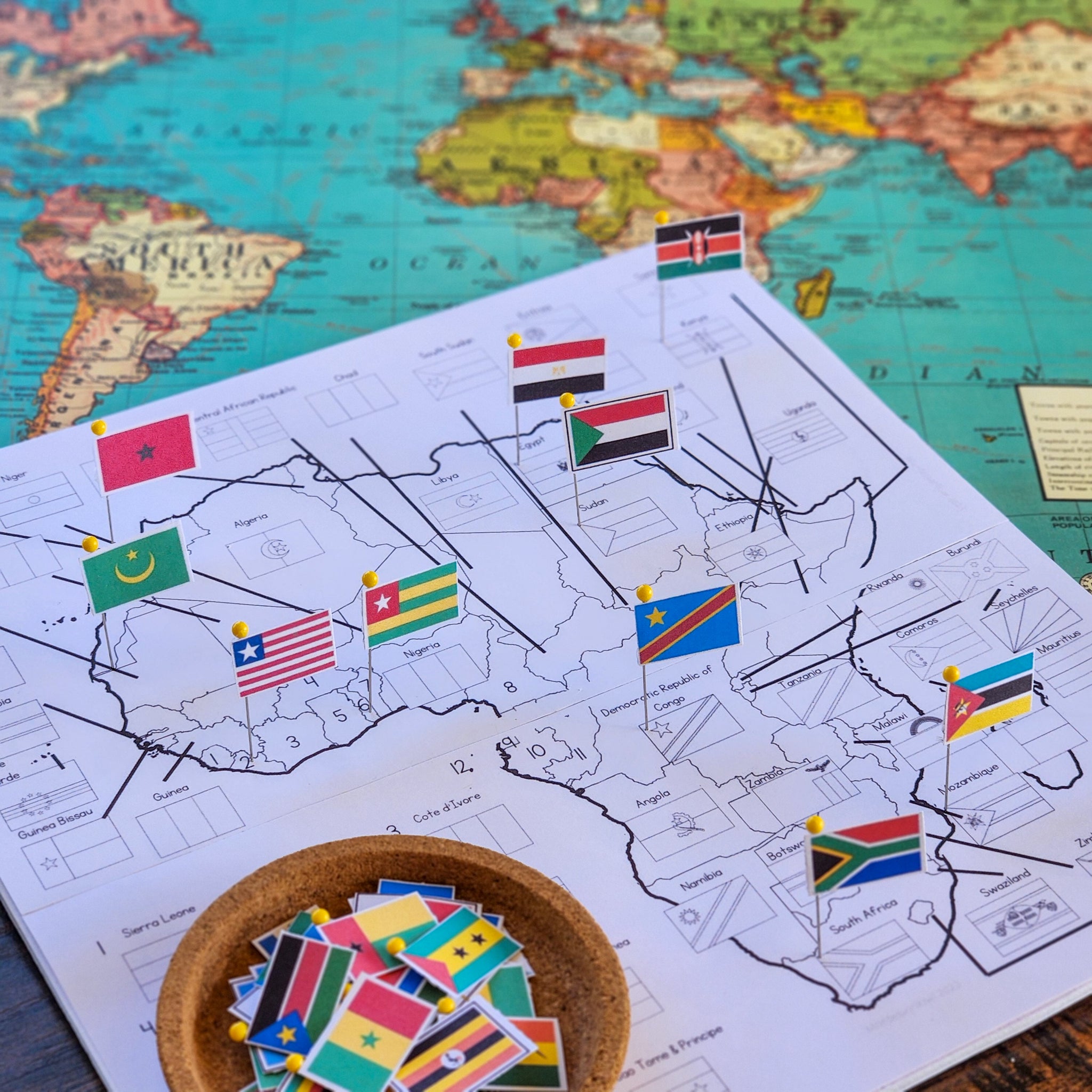 Pin Map Bundle – montessorikiwi