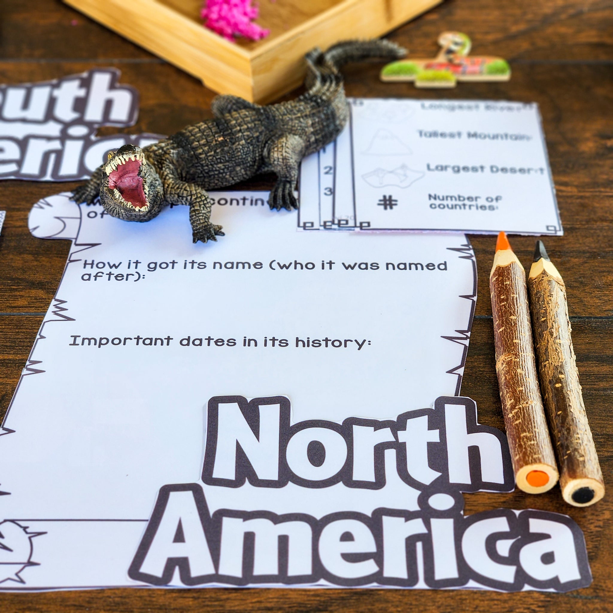 Geography Projects Bundle – montessorikiwi