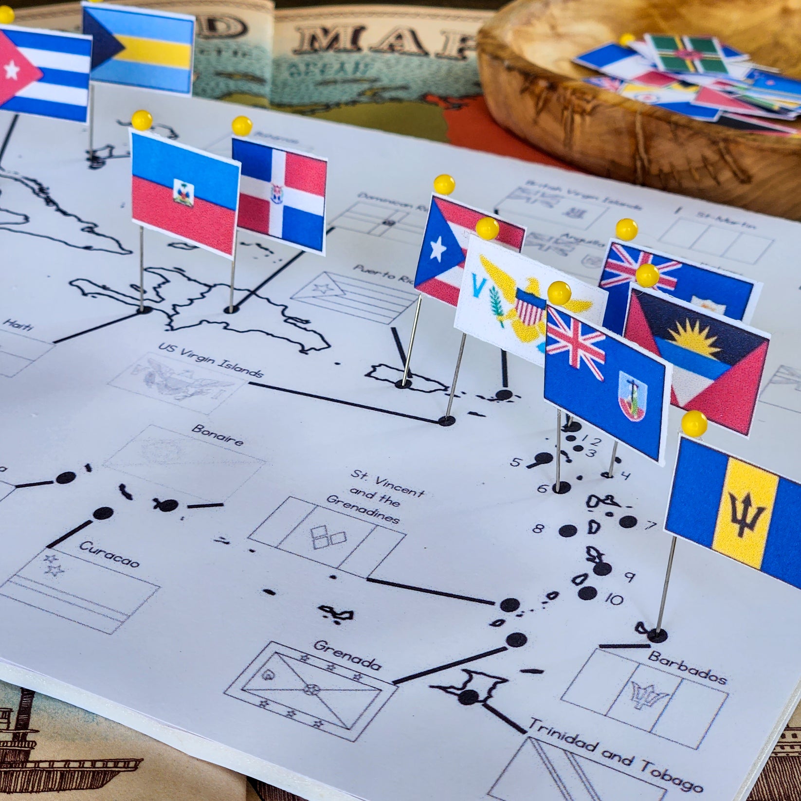 Pin Map Bundle – montessorikiwi