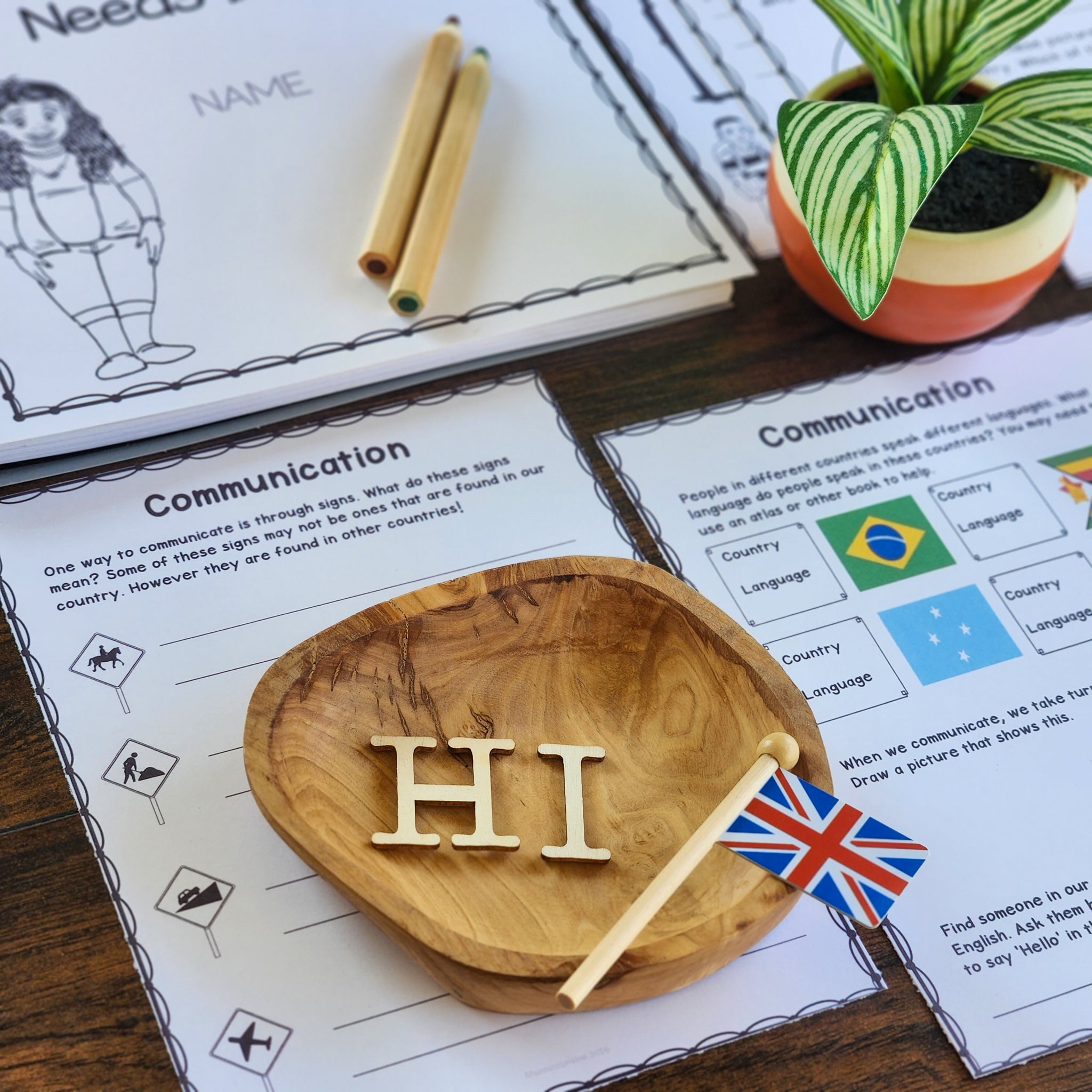 Fundamental Human Needs Student Workbook (cosmic) – montessorikiwi