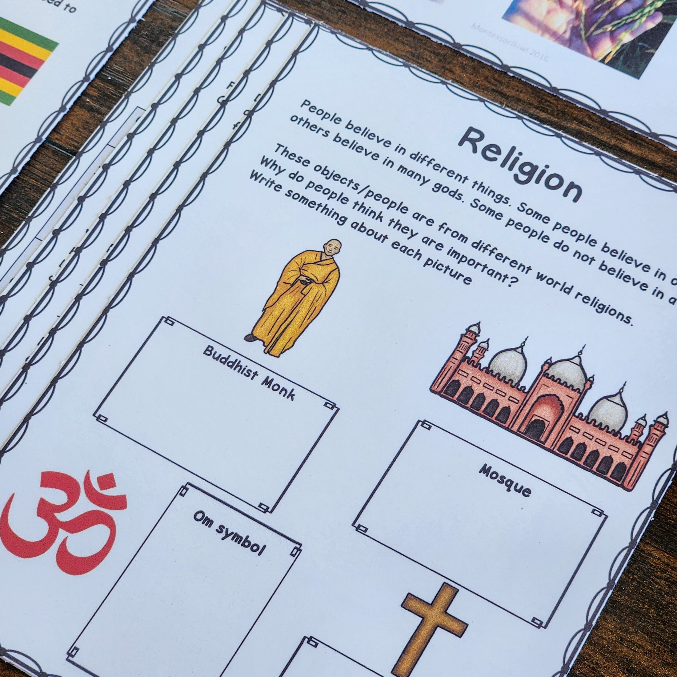 Fundamental Human Needs Student Workbook (cosmic) – montessorikiwi