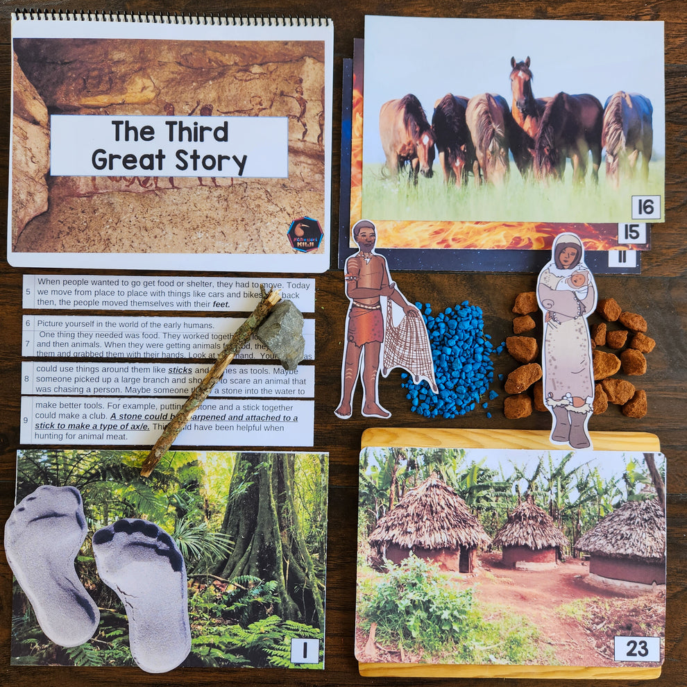 Montessori Third Great Story Script and Powerpoint (cosmic ...