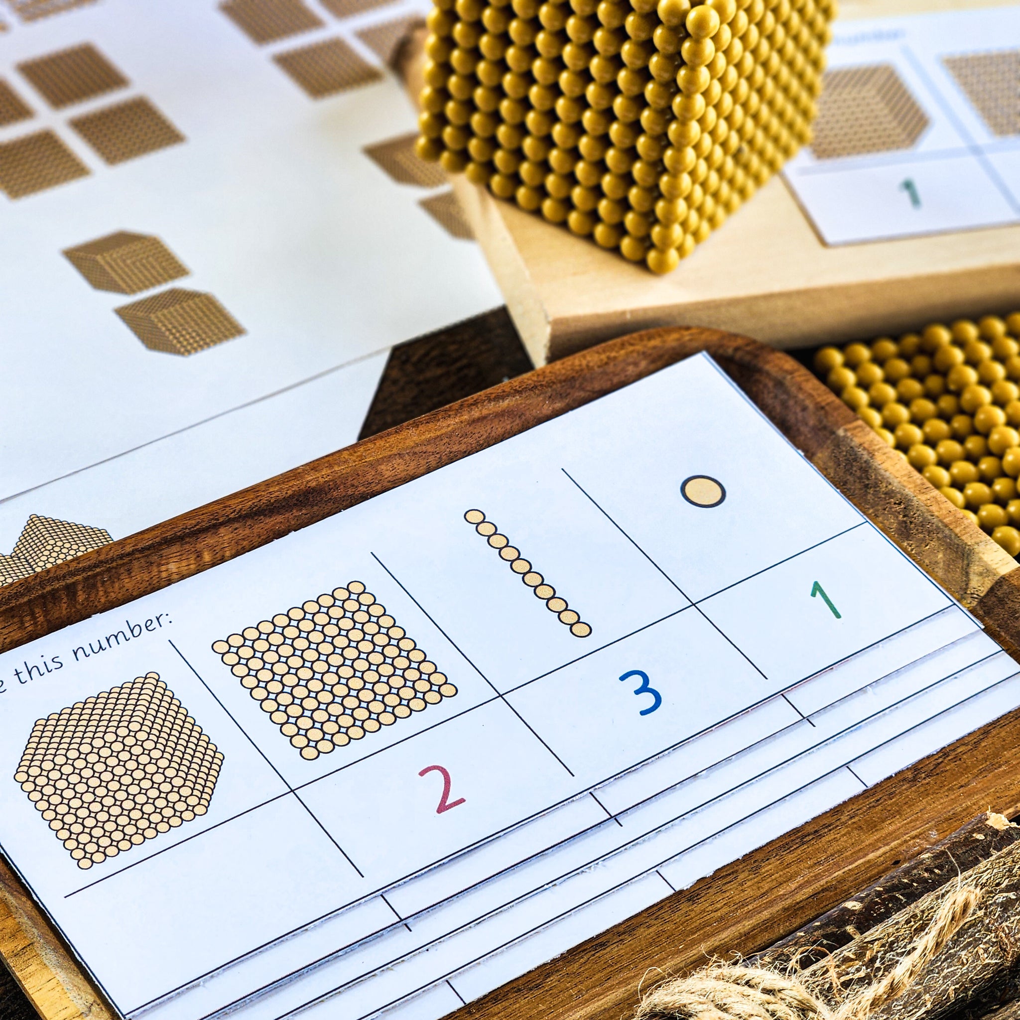 Place Value Bundle – montessorikiwi