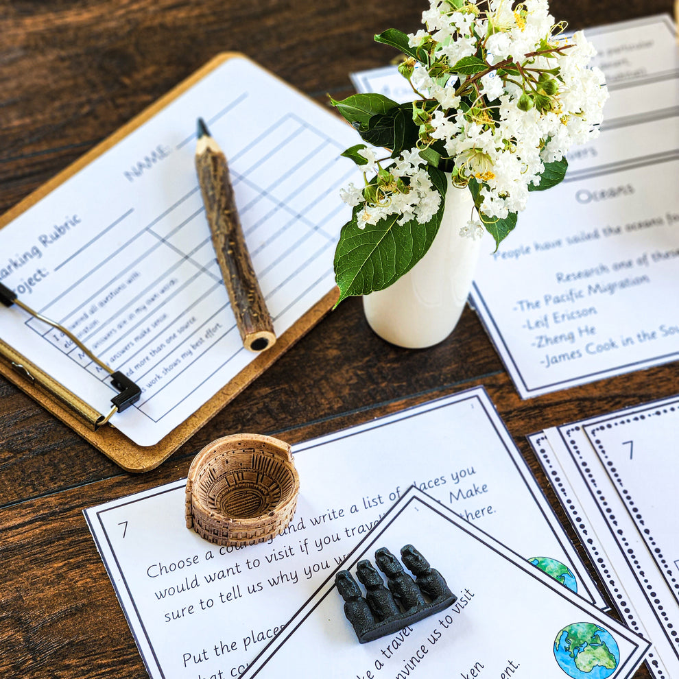 Geography Projects Bundle – montessorikiwi