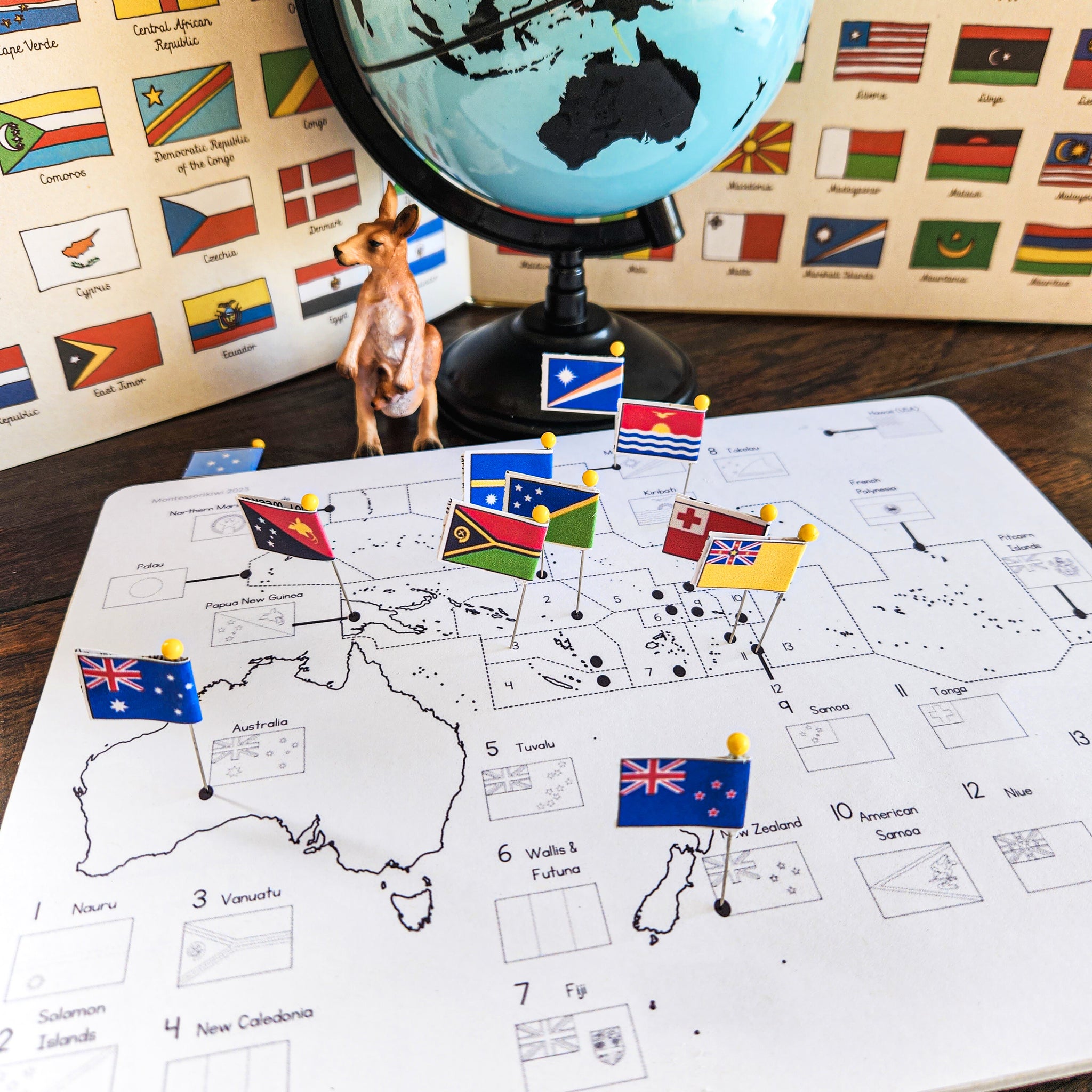 Pin Map Bundle – montessorikiwi