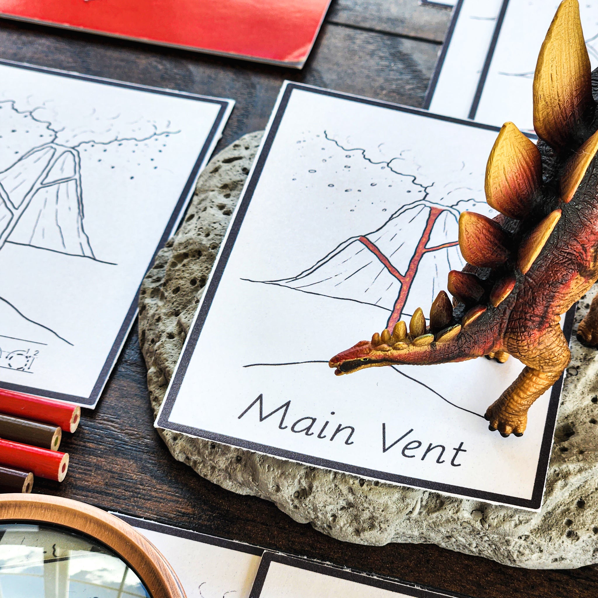 Montessori Parts of a Volcano 3 Part Cards Activities - FREE ...