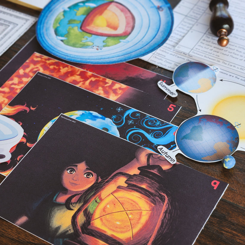 Montessori Geographic Impressionistic Chart Bundle | Cosmic Curriculum ...