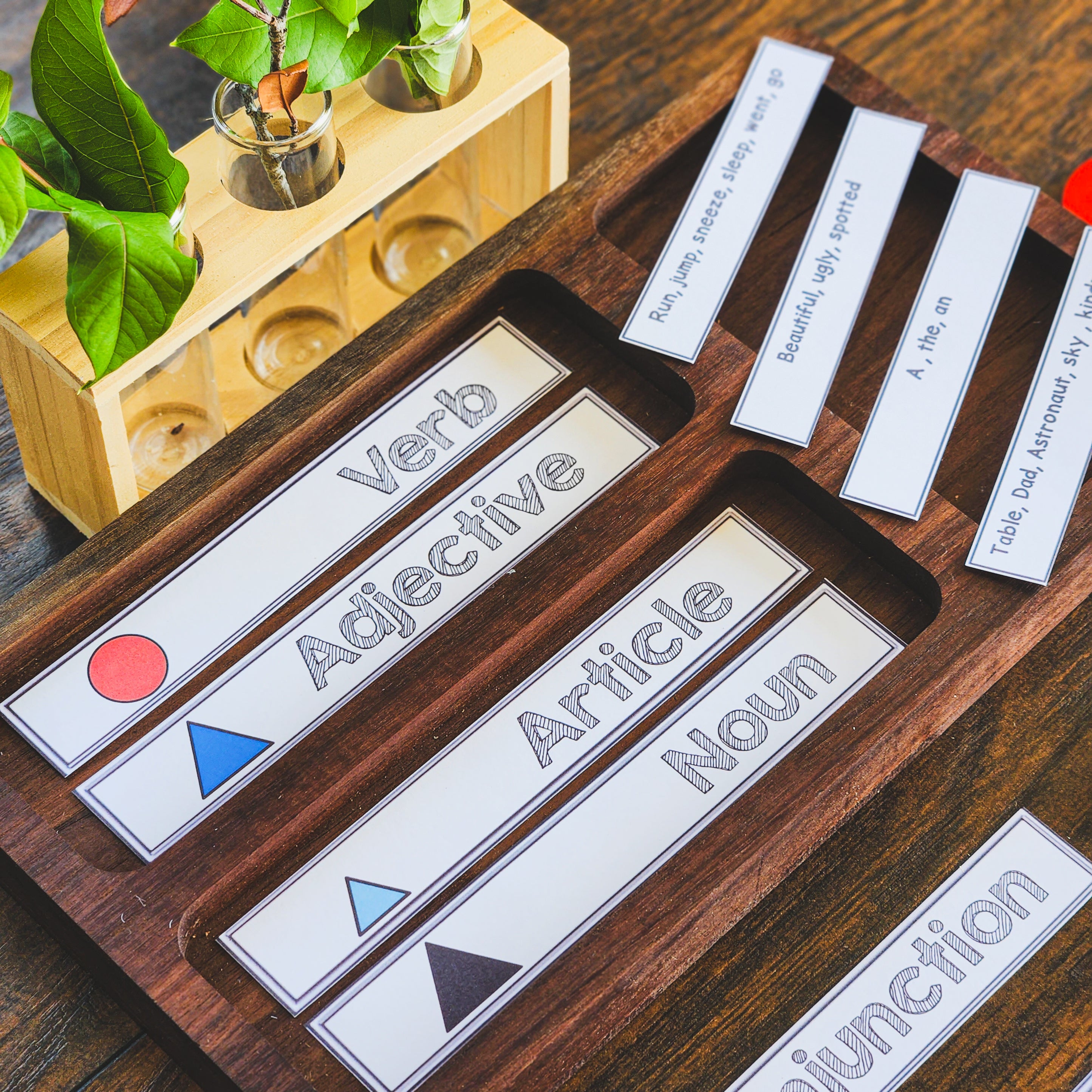 Montessori Grammar Interactive Notebook | Parts of Speech – montessorikiwi