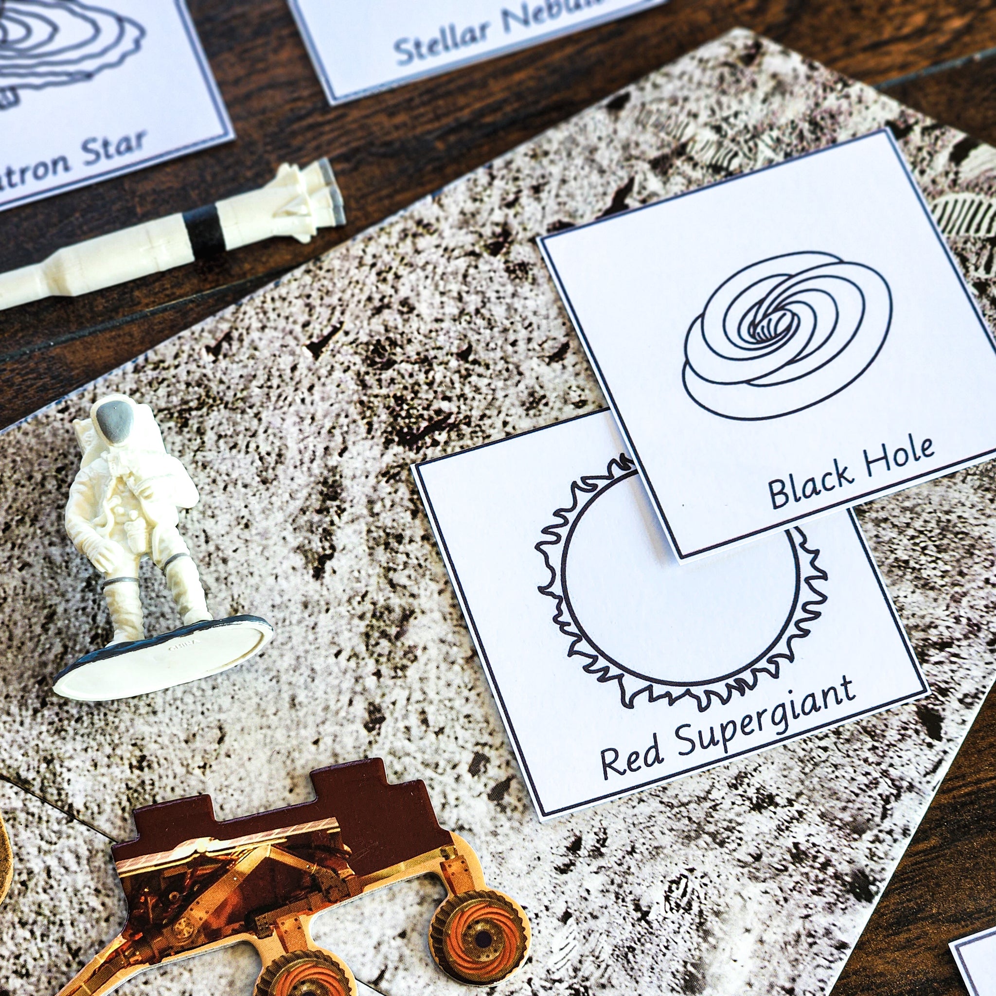 Life Cycle of a Star Craftivity - Space (cosmic) – montessorikiwi