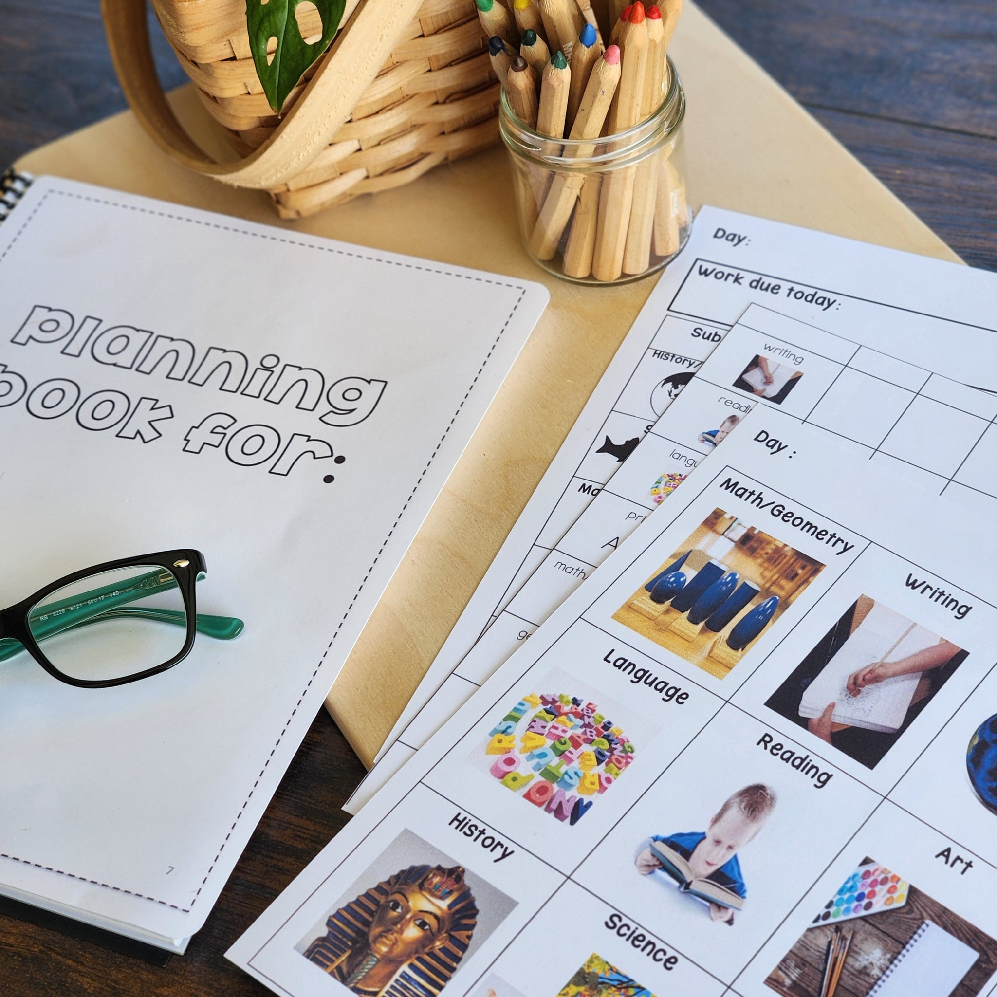 Montessori work plans - Editable – montessorikiwi