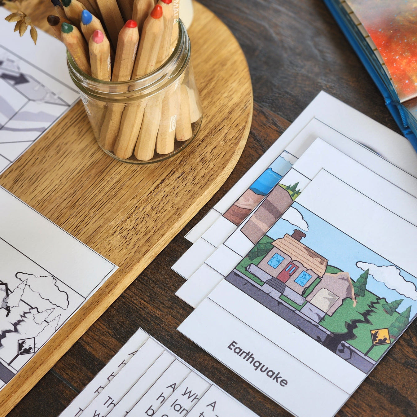 Earthquake Matching Cards (geography) (science) – montessorikiwi