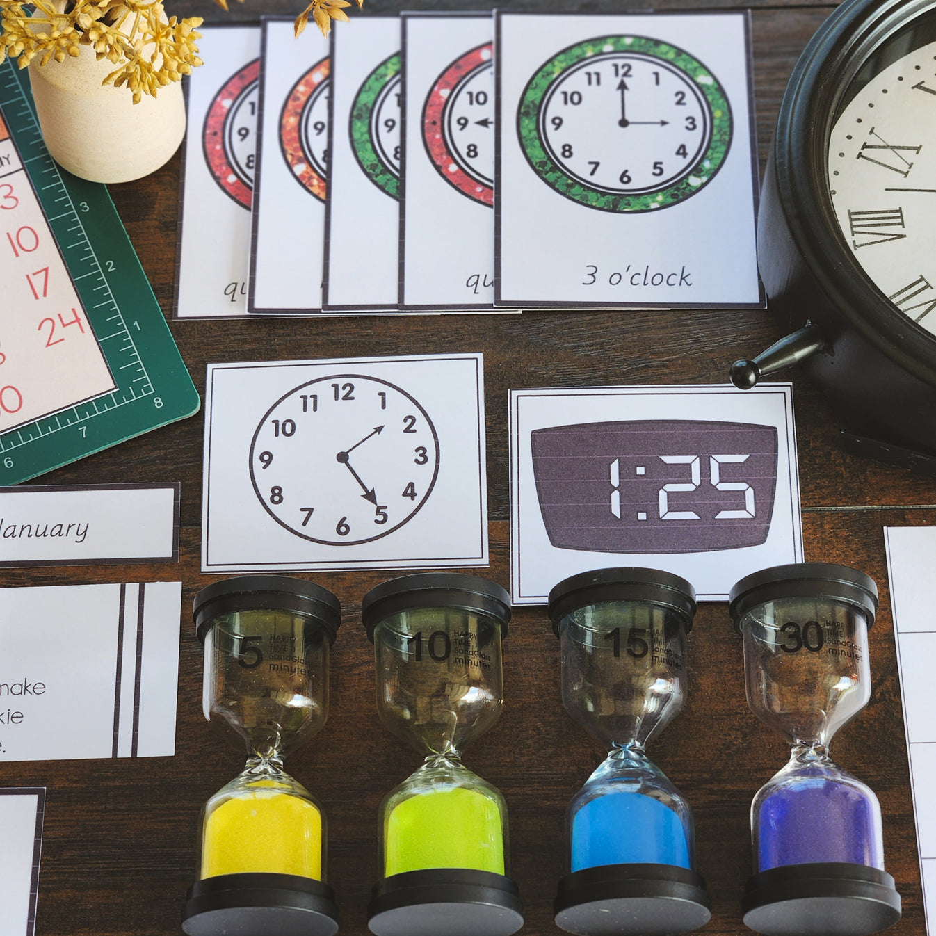 clock times - freebie – montessorikiwi