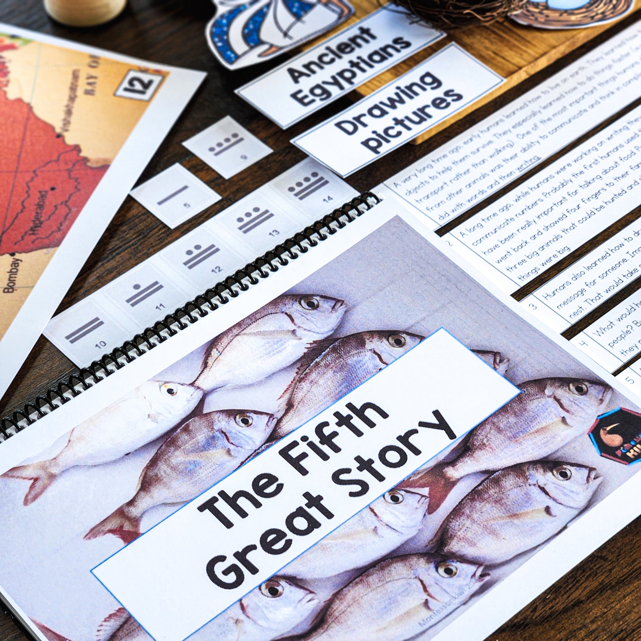 Montessori Fifth Great Story Script and Powerpoint (cosmic ...