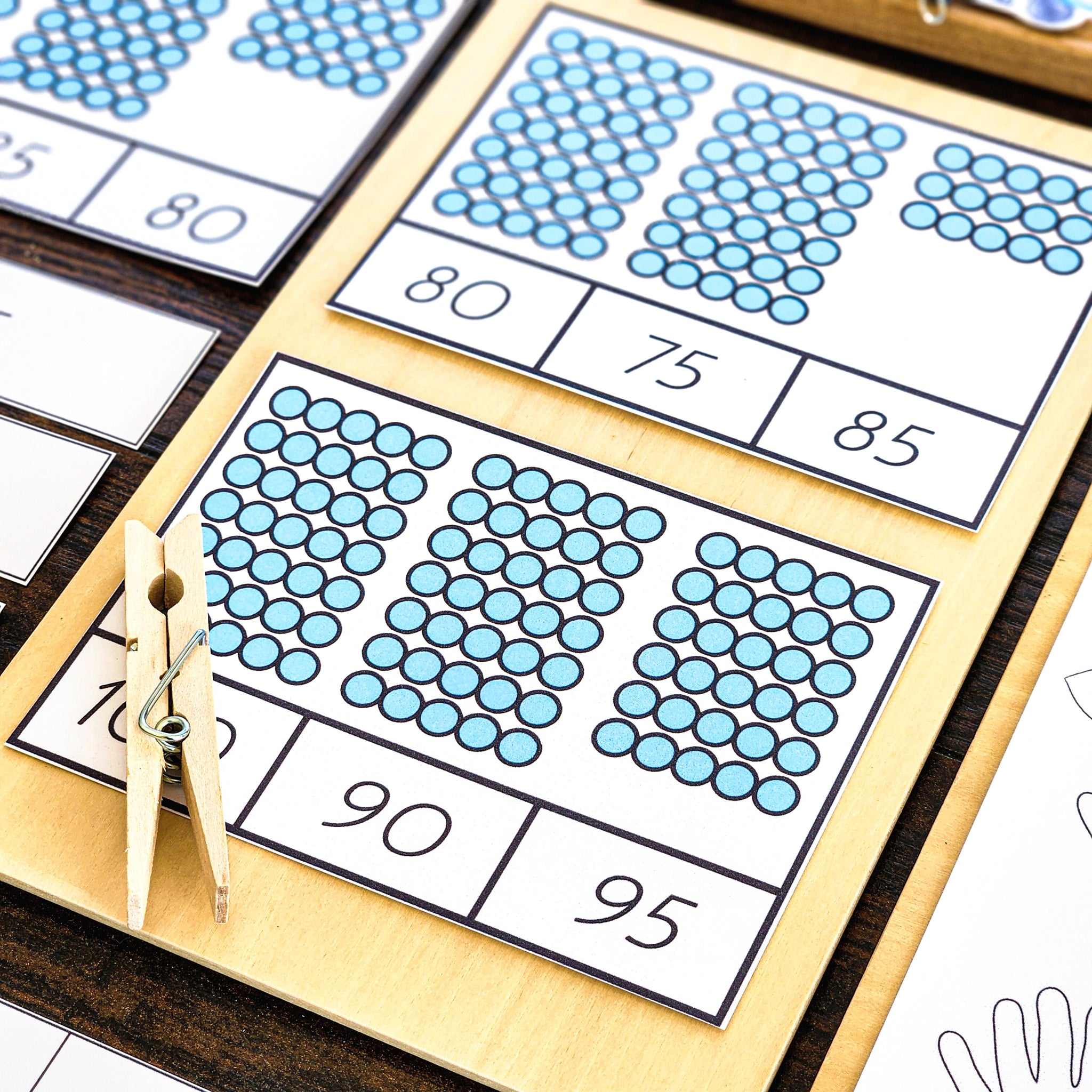 Skip Counting in 5 (Math resource) – montessorikiwi