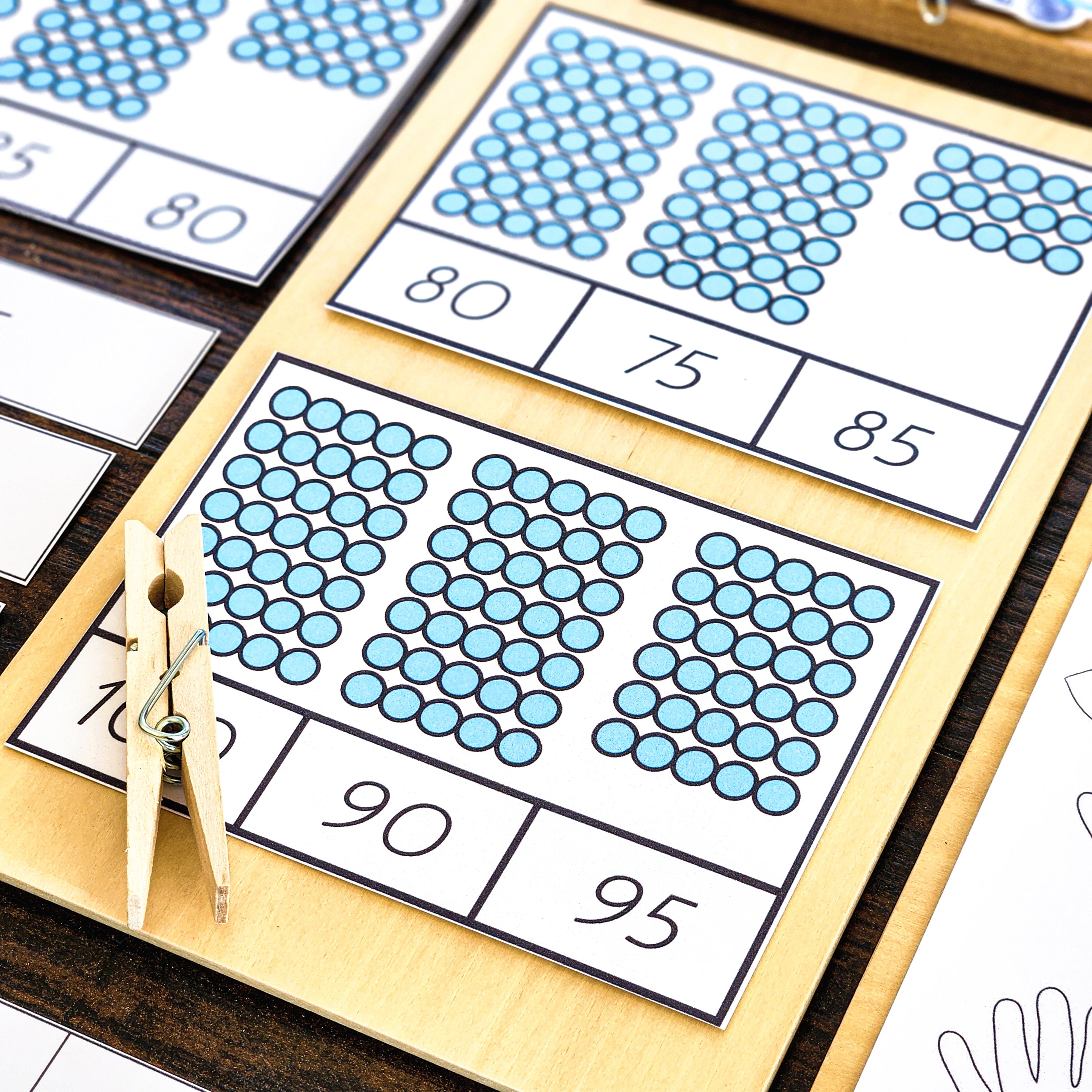 Skip Counting in 5 (Math resource) – montessorikiwi