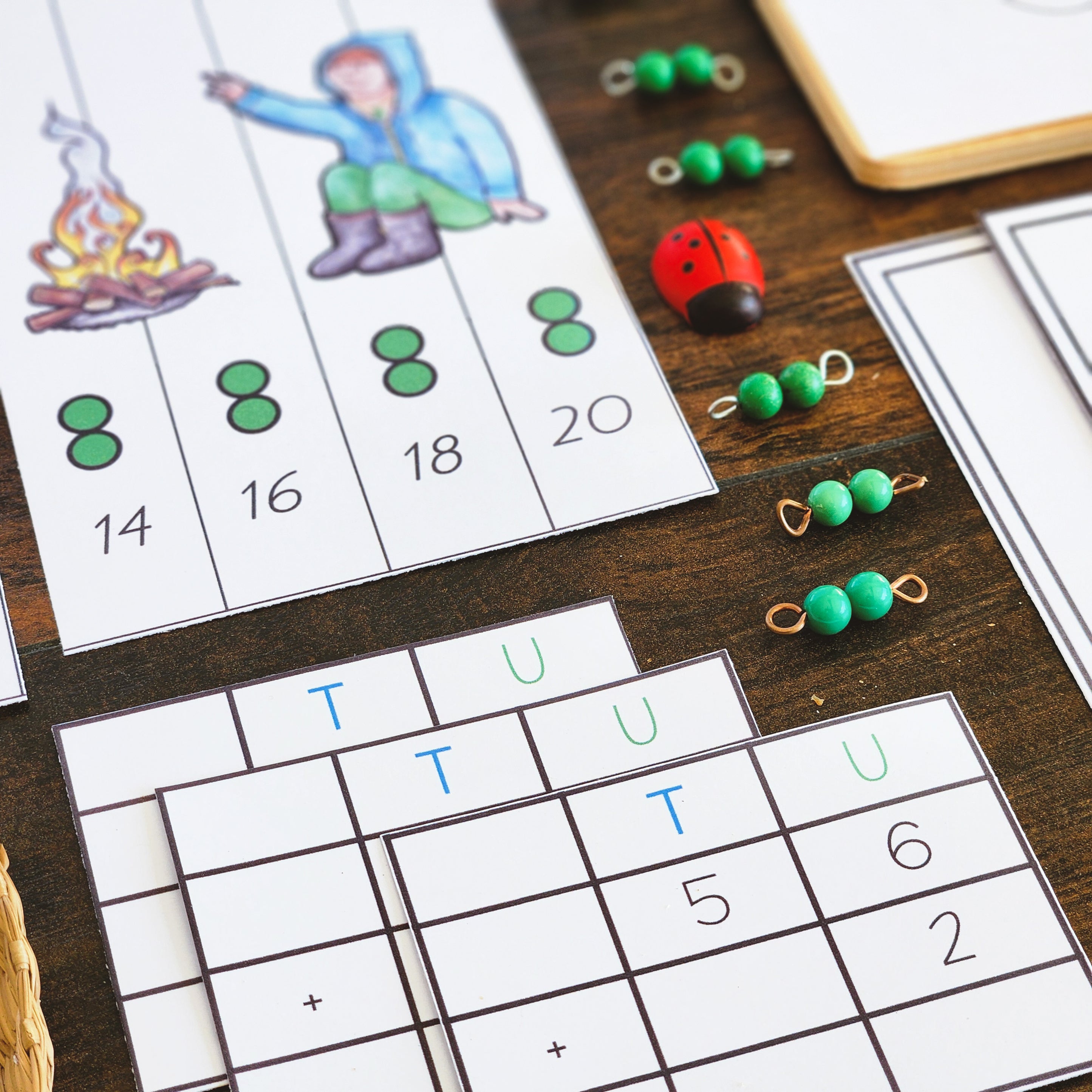 Skip Counting in 2 (Math resource) – montessorikiwi