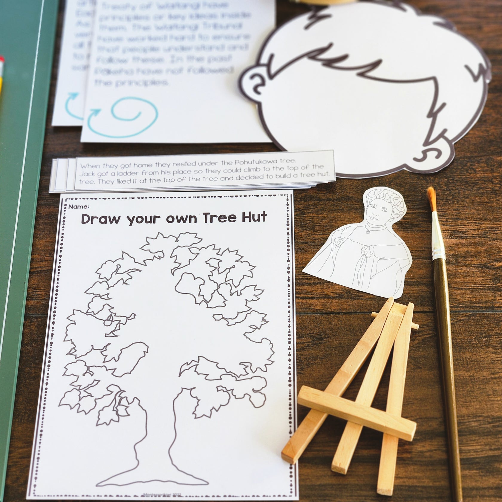 The Tree Hut Treaty: Follow Up Work (Treaty of Waitangi) – montessorikiwi