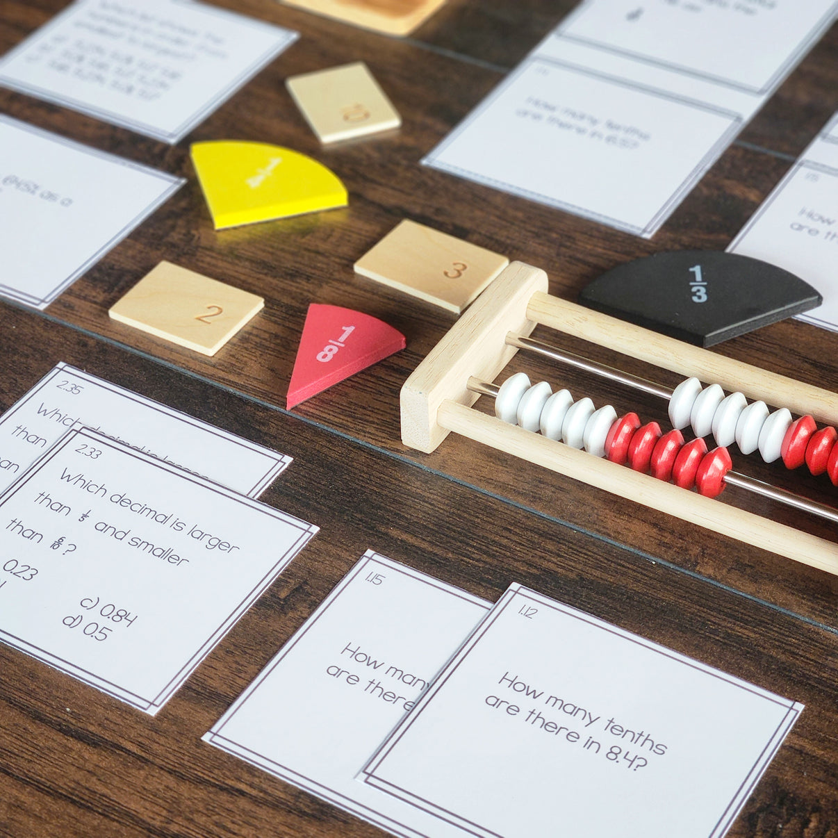 Decimal Task Cards | Montessori Math Centers for Rounding, Comparing ...