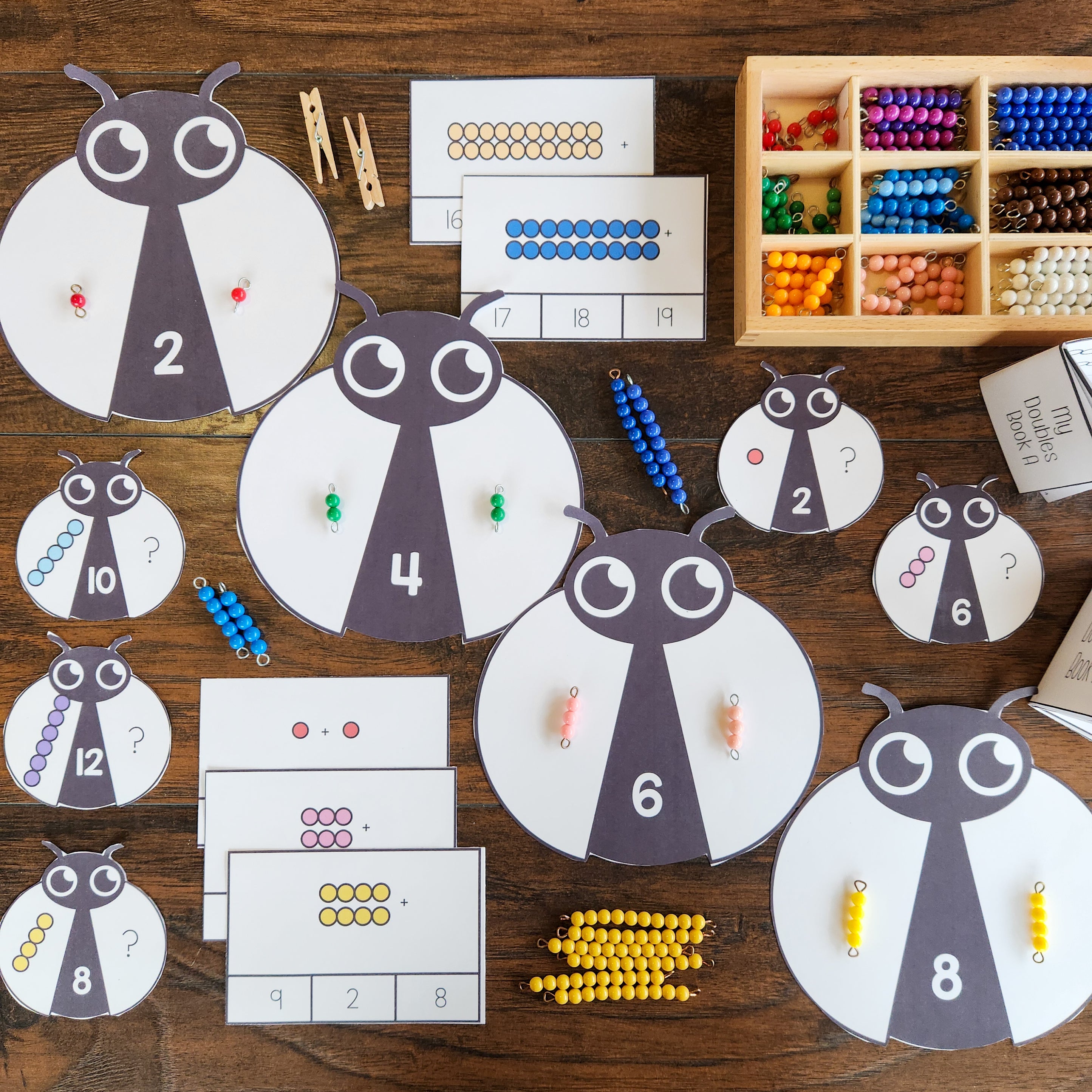 Number fact knowledge bundle – montessorikiwi