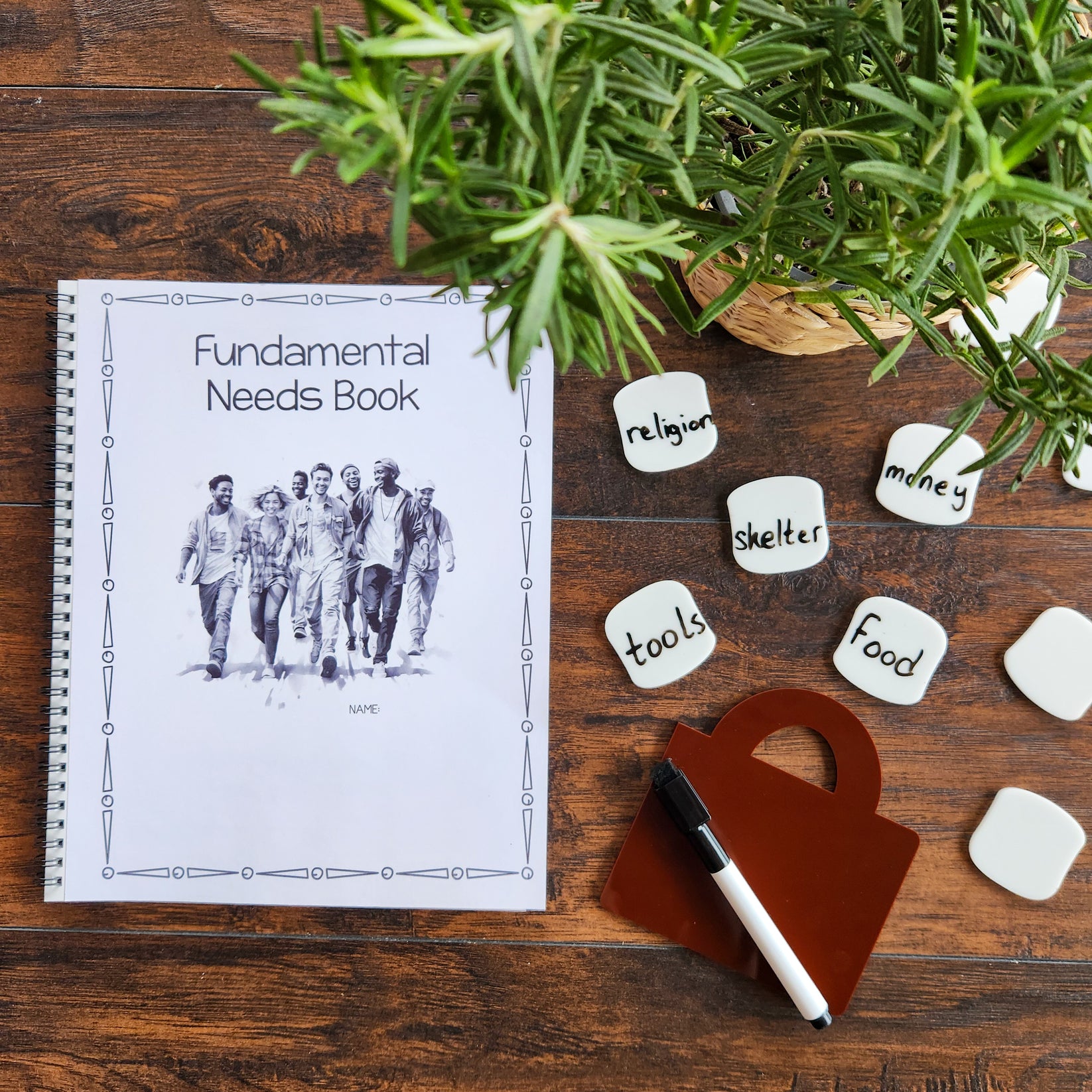 Fundamental Human Needs Workbook | Montessori Cosmic Study – montessorikiwi