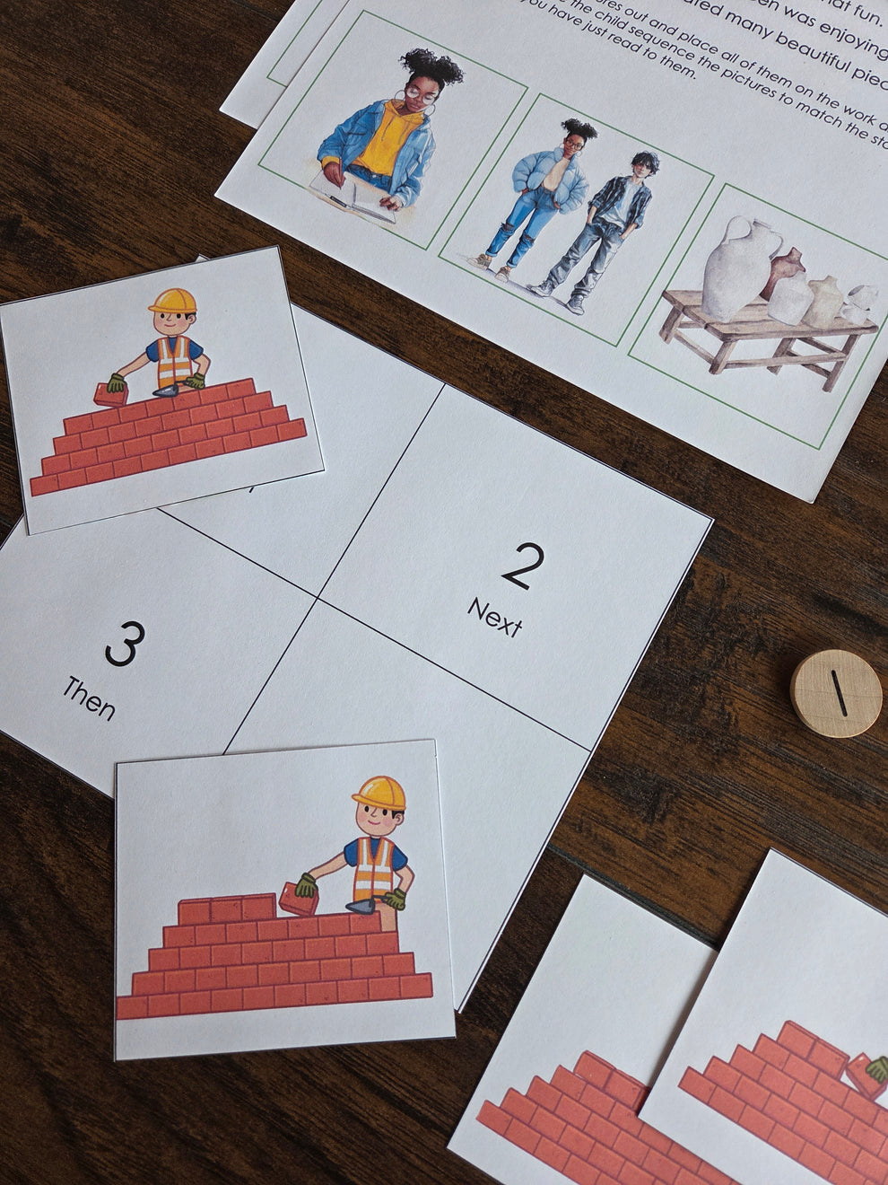 Modern Montessori Reading: Sequencing Stories Listening Comprehension ...