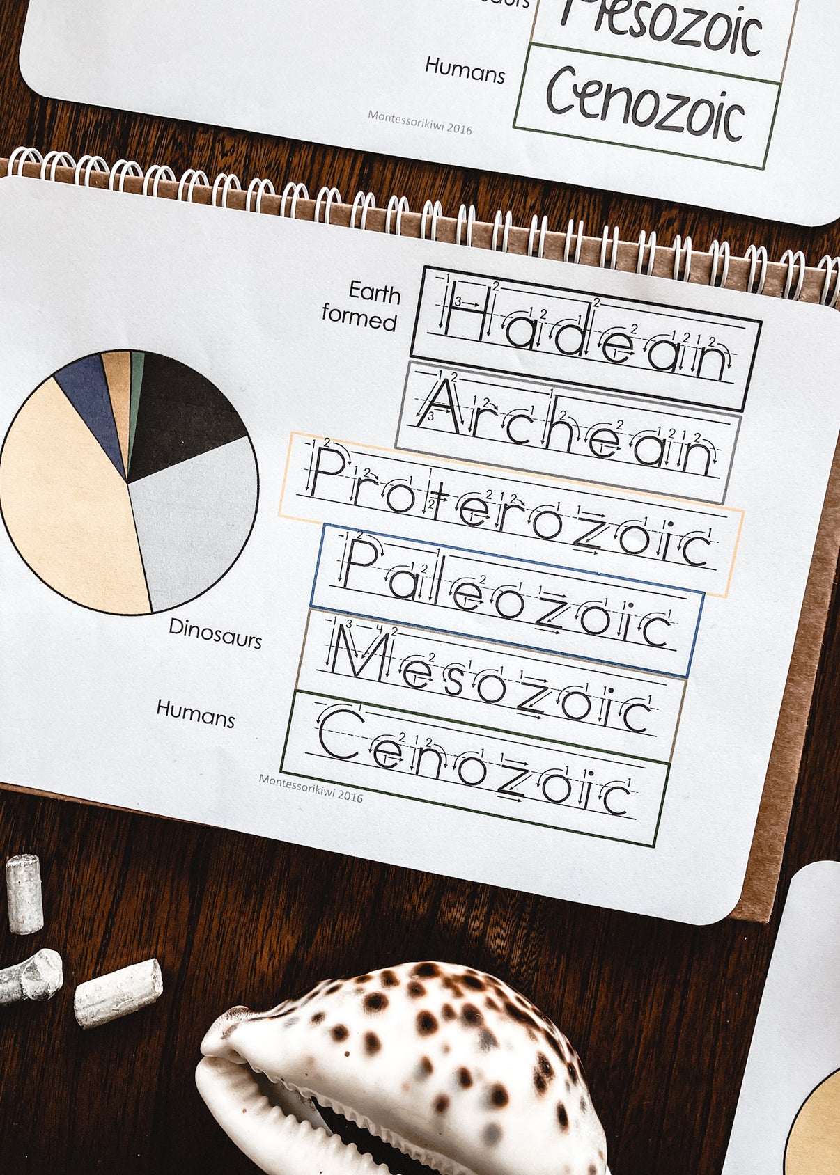 Clock of Eras Charts (cosmic) – montessorikiwi