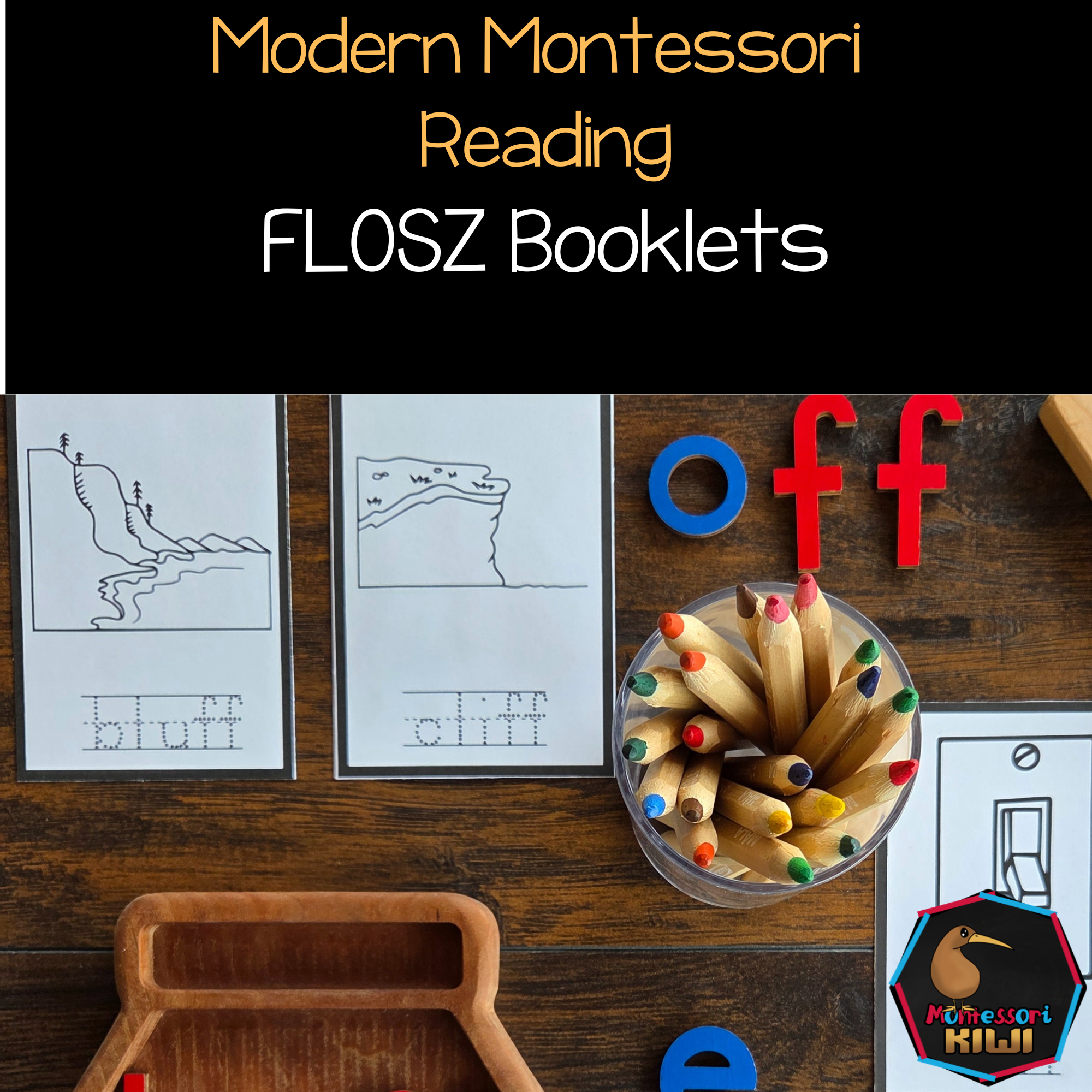 Modern Montessori Reading SOR FLOSZ Booklets – montessorikiwi