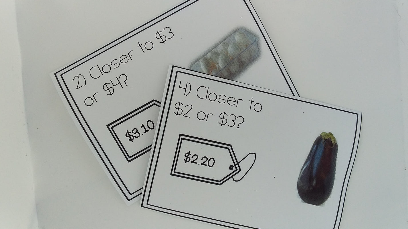 New Zealand Money Level 2: Rounding to nearest dollar task cards ...