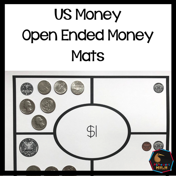 US Money Open Ended Money Mats – montessorikiwi