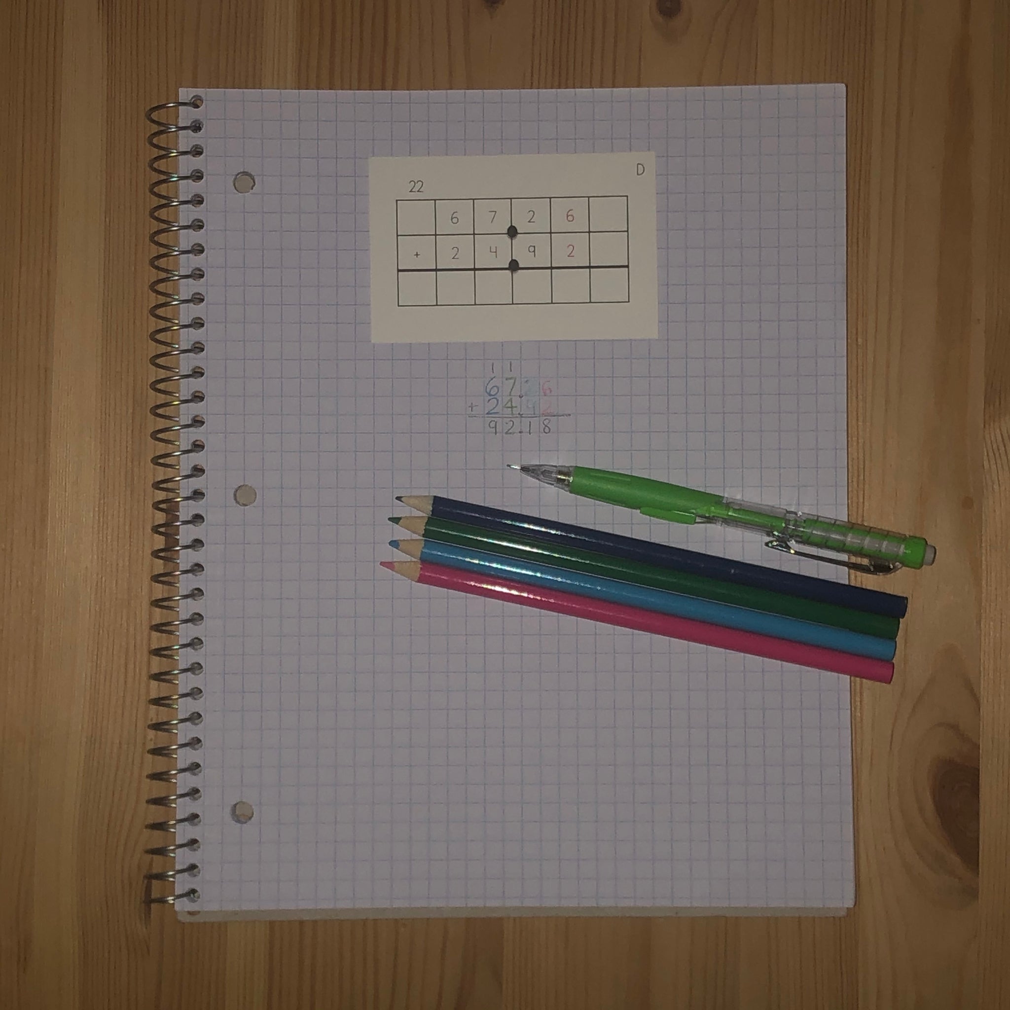 Addition of Decimal Task Cards – montessorikiwi