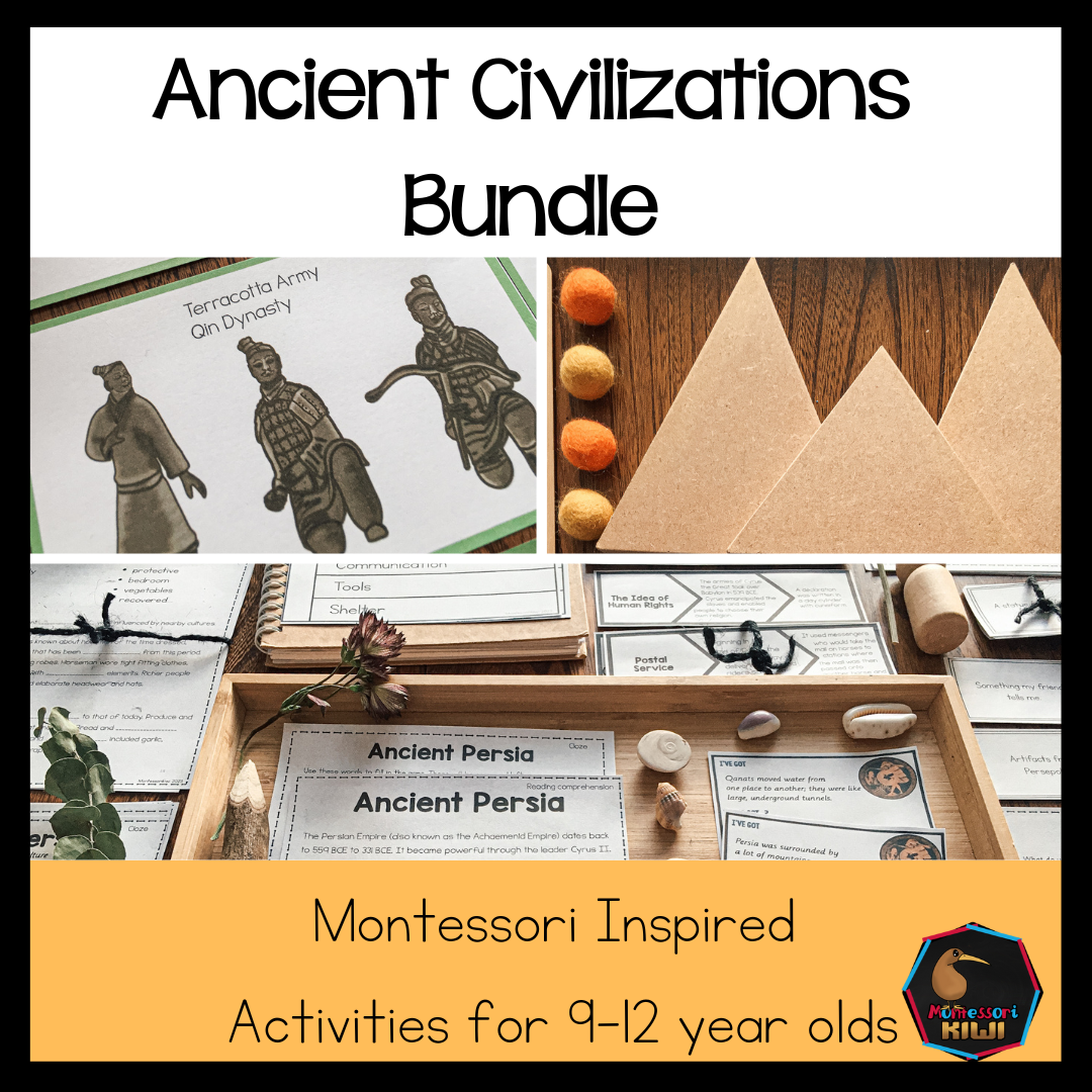 Ancient Civilization Bundle – montessorikiwi