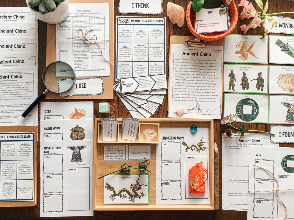 Ancient China Civilization work (history) – montessorikiwi