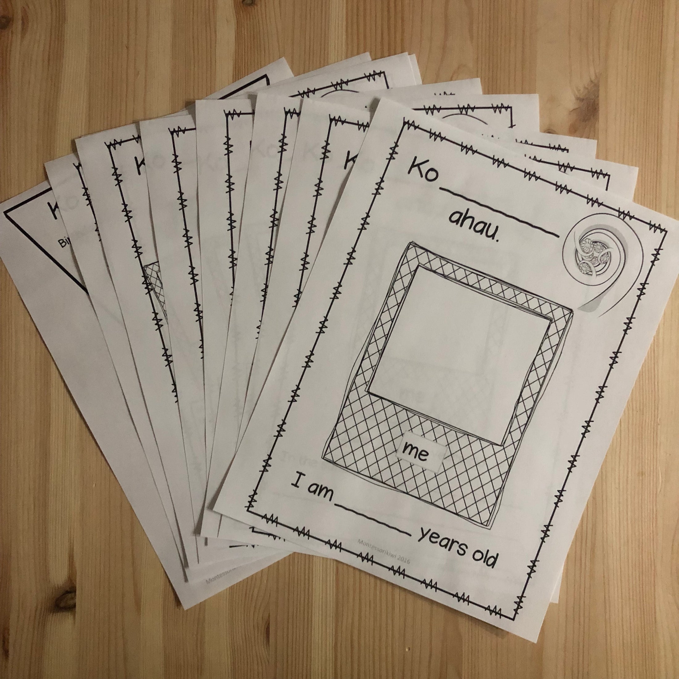 All About Me for NZ Yrs 1 - 8 – montessorikiwi