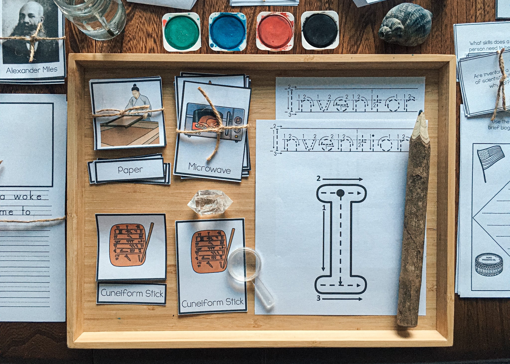 Montessori inspired Inventions and Inventors Unit (cosmic) – montessorikiwi