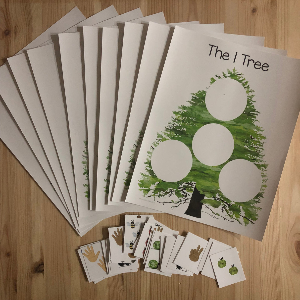 Montessori Inspired Number Trees – montessorikiwi