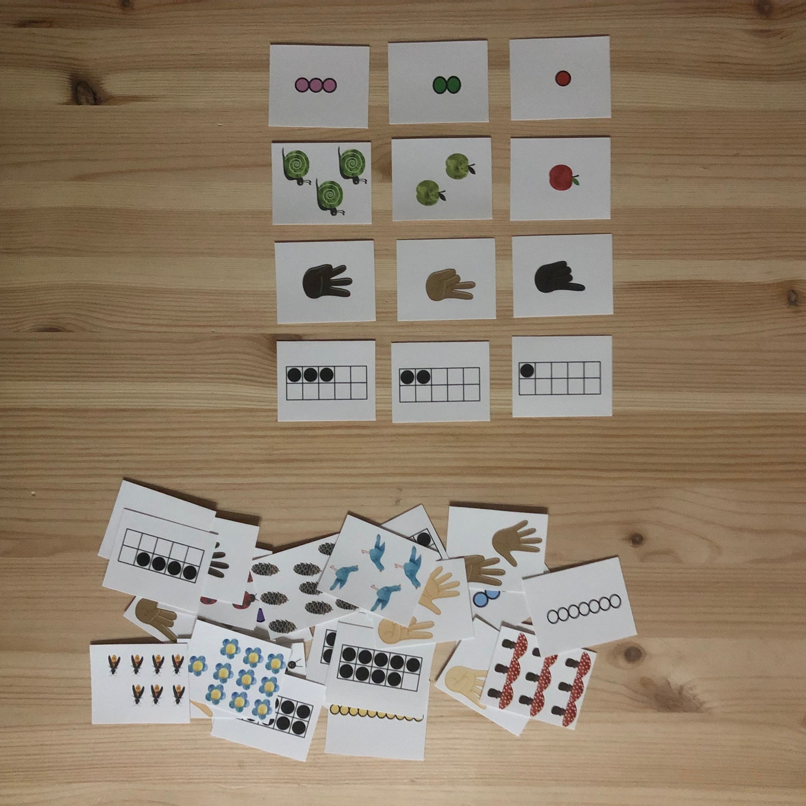 Montessori Inspired Number Trees – montessorikiwi