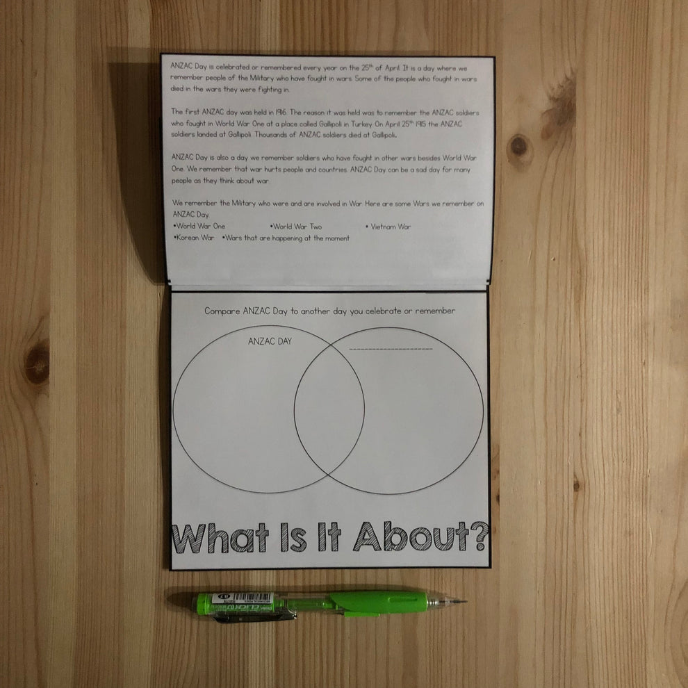 ANZAC Day Flipbook – montessorikiwi