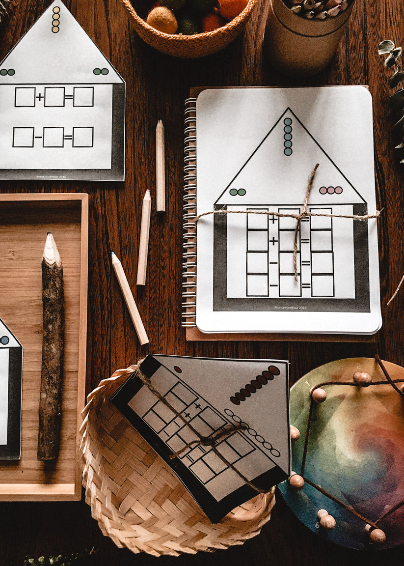 Colored Bead Fact Families to 10 – montessorikiwi