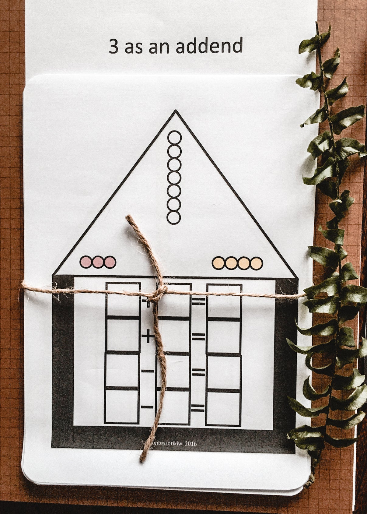 Colored Bead Fact Families to 10 – montessorikiwi