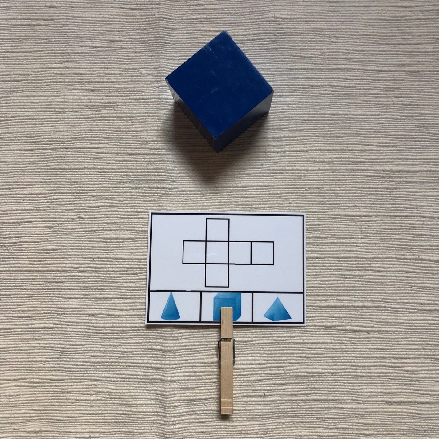 3d shapes nets clip and flip (math) Geometric Solids – montessorikiwi