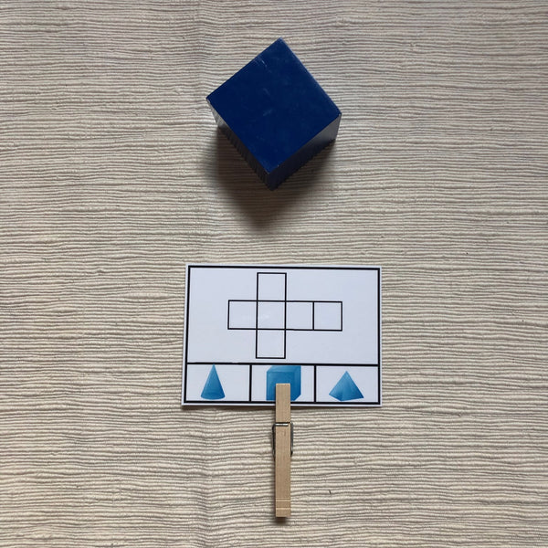 3d shapes nets clip and flip (math) Geometric Solids – montessorikiwi