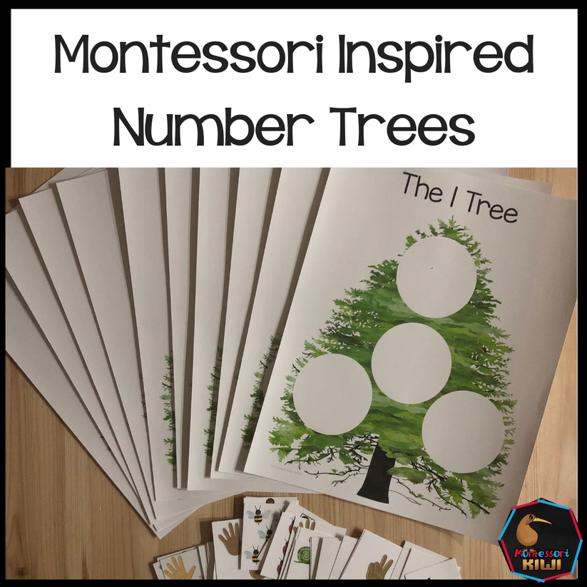 Montessori Inspired Number Trees – montessorikiwi