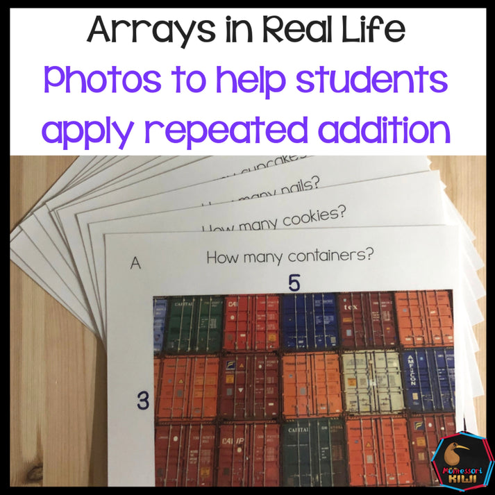Arrays in Real life – montessorikiwi