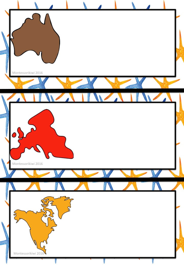 Montessori Name Tags – montessorikiwi