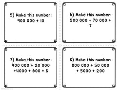 Montessori math: advanced place value task cards set 2 – montessorikiwi
