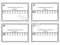 Tarjetas de trabajo para tablero 100 set 1 (Montessori Hundred board t ...