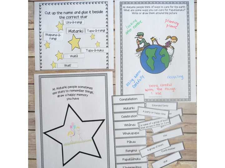Matariki activities, reading, printables – montessorikiwi