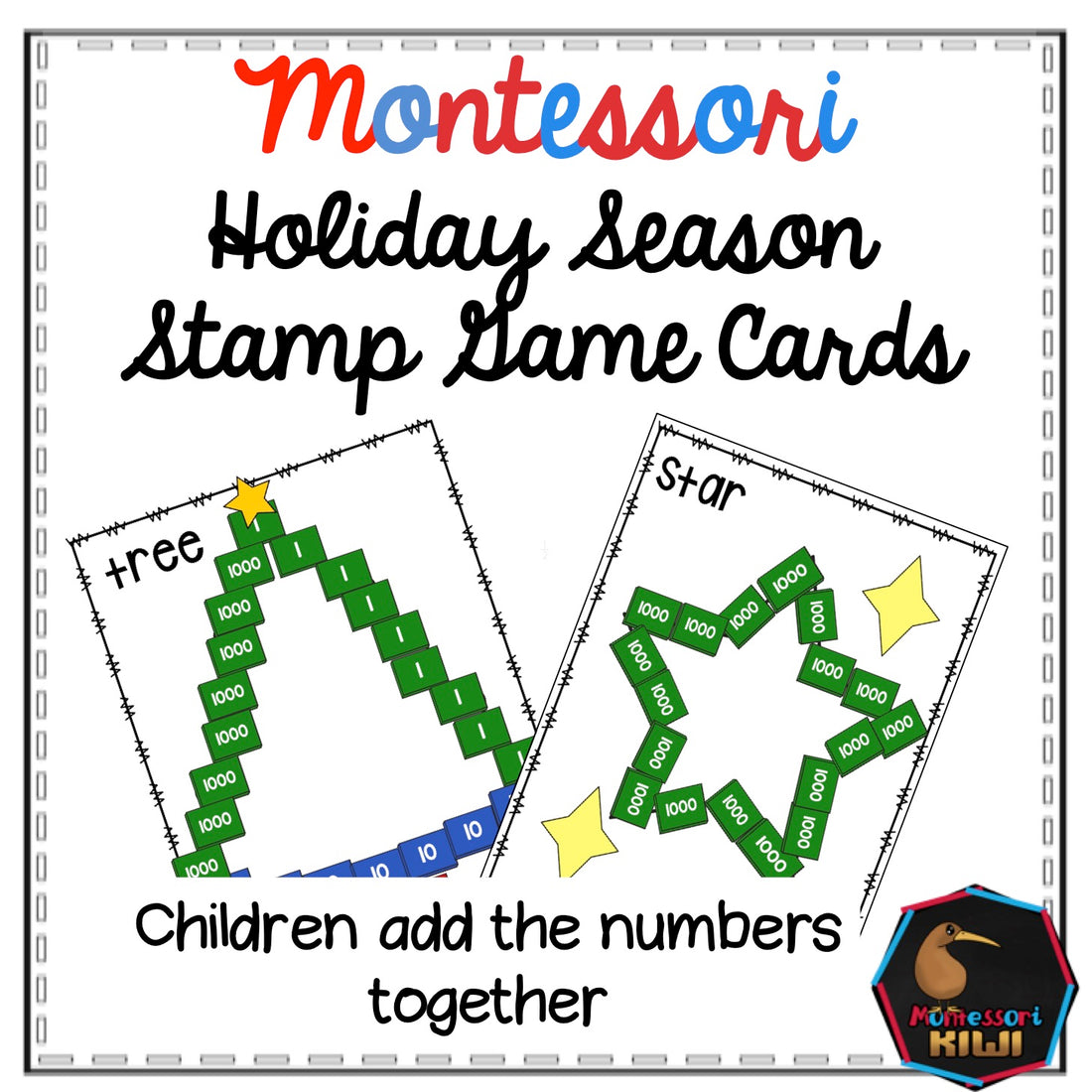 Montessori Christmas Activity – montessorikiwi
