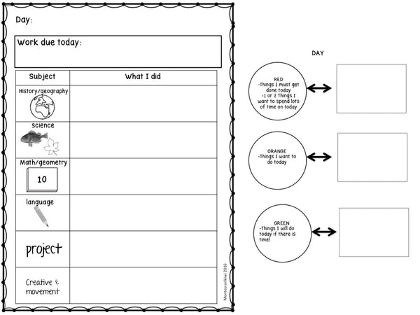 Montessori Elementary Back to School Bundle – montessorikiwi